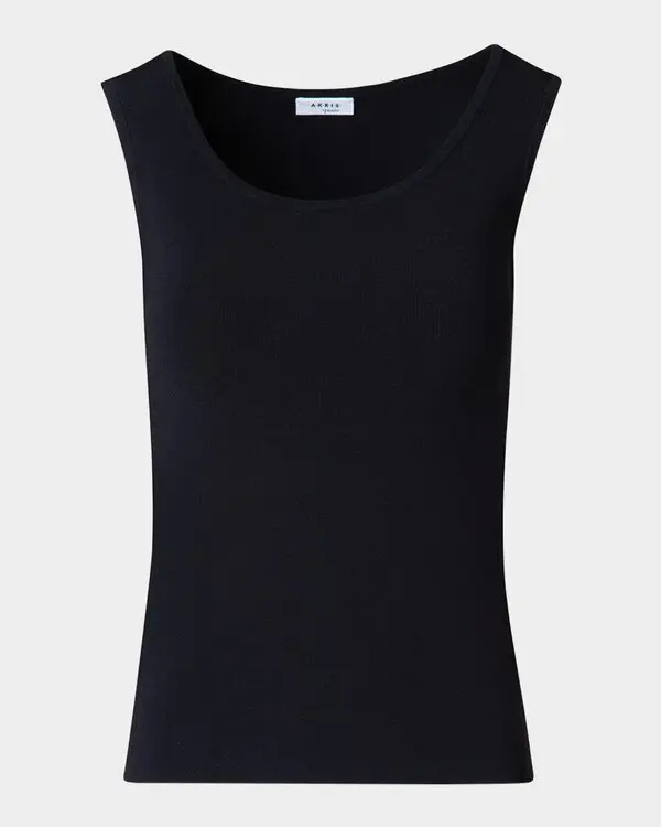 Akris Knit Viscose-blend Top