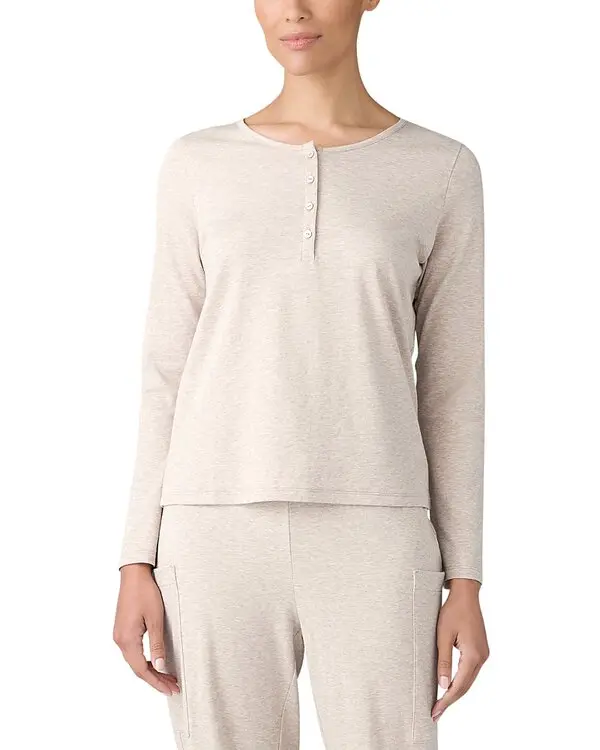 Eileen Fisher Henley Sleep Top