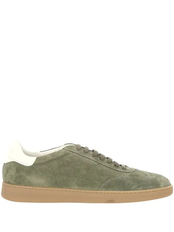 STUART WEITZMAN Flat Lace-up Shoes - Sage/white