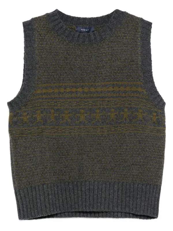 Soeur Namastej Wool Vest