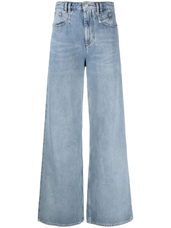 Isabel Marant Wide-leg Denim Jeans
