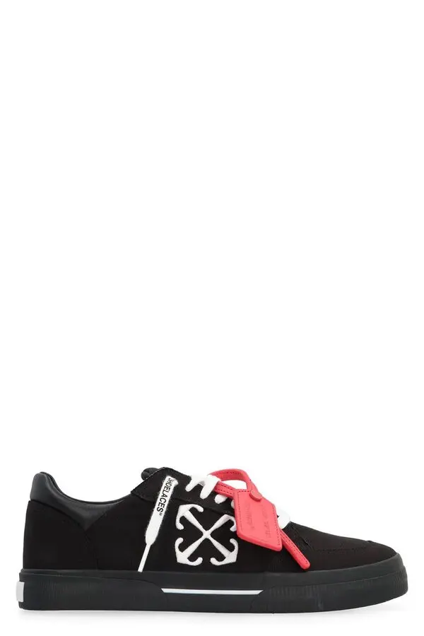 Off-White Vulcanized Low-top Sneakers - Black