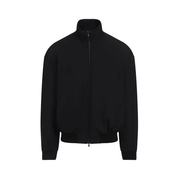 Fear Of God High Neck Bomber Jacket - Black