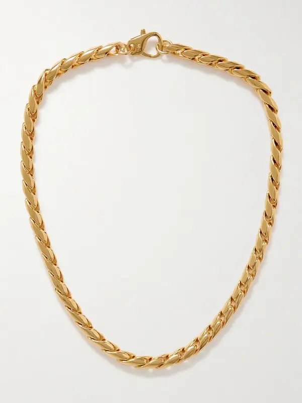 MARTHA CALVO Mercer -plated Chain Necklace