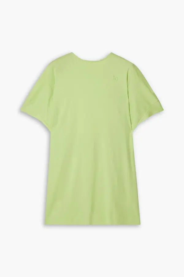 Ioannes Camilla Open-back Embroidered T-shirt