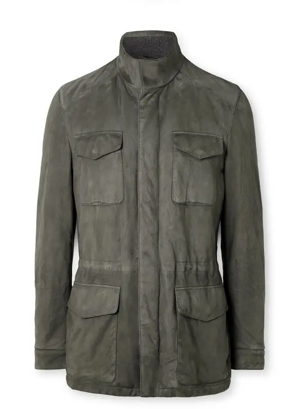 Thom Sweeney Suede Field Jacket