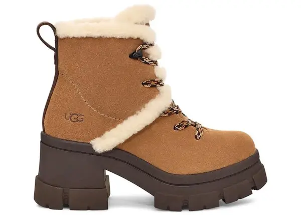 UGG Brooklyn Hiker Boots - Chestnut
