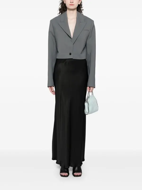 Nanushka Cropped Boxy Fit Blazer