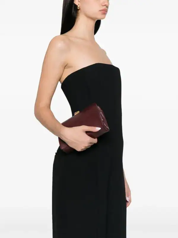 The Row Amazon Clutch Bag - Red | Editorialist