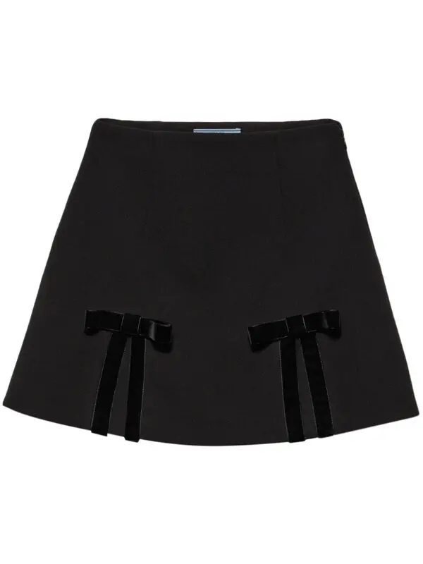 Prada Natté Mini Skirt