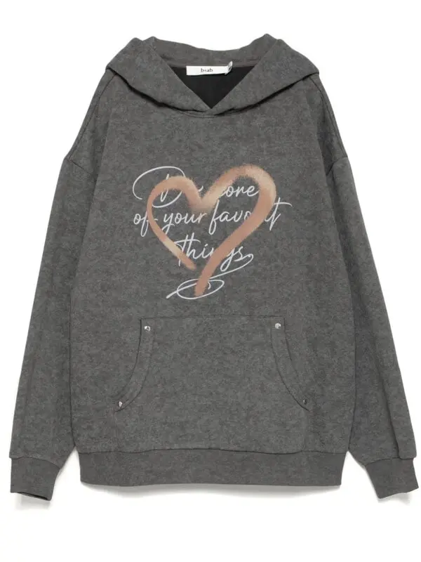 B+AB Graphic-print Hoodie