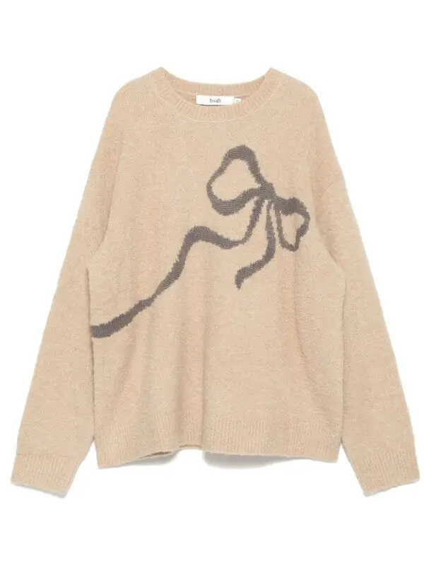 B+AB Bow-detail Sweater