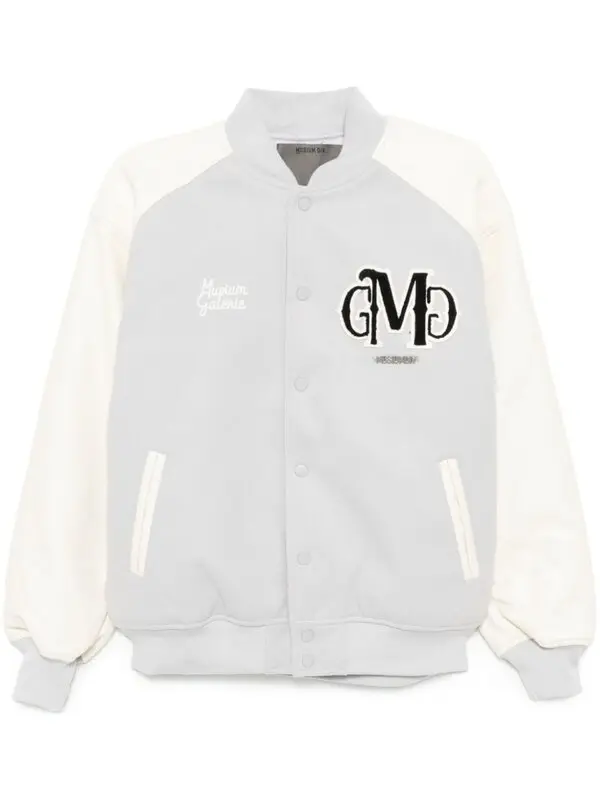 MUSIUM DIV. Logo-patch Bomber Jacket