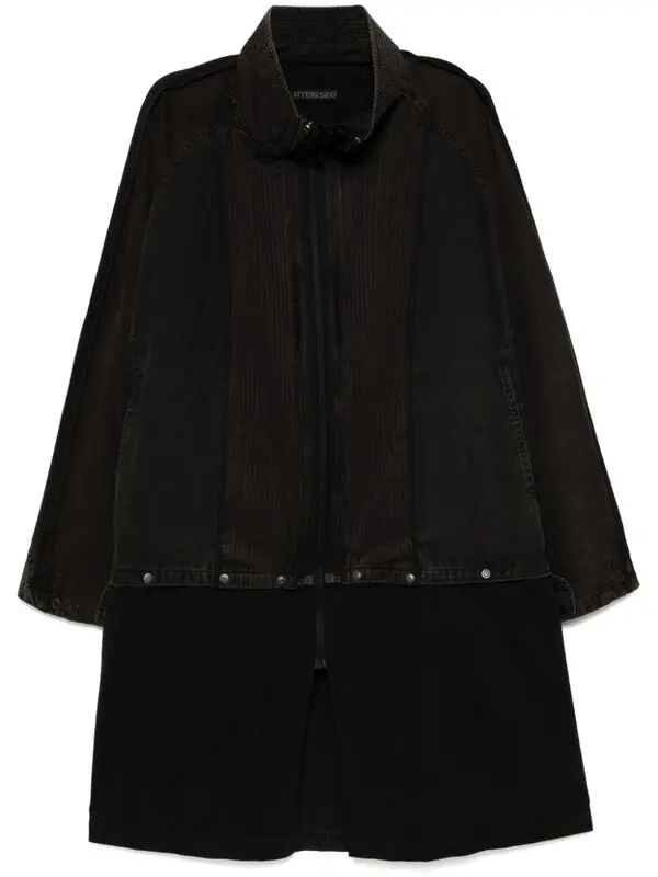 HYEIN SEO Convertible Patchwork Coat