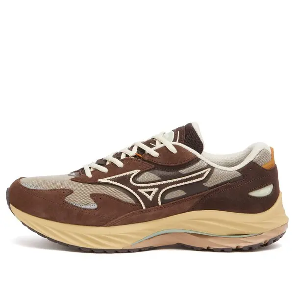 Mizuno Wave Rider Beta Sneakers - Vintage Khaki/summer Sand/chicory Coffee