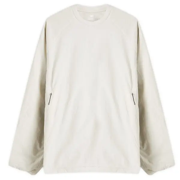 Snow Peak Insulated Breatheable Sweatshirt In Ivory 30% Off