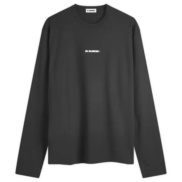Jil Sander Long Sleeve Active T-Shirt In Black - 50% Off