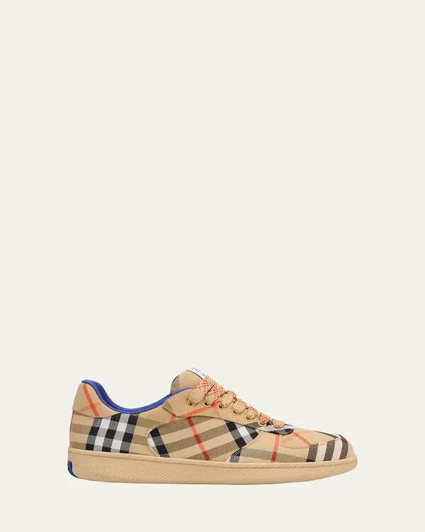 Burberry Low-top Sneakers - Sand Ip Check