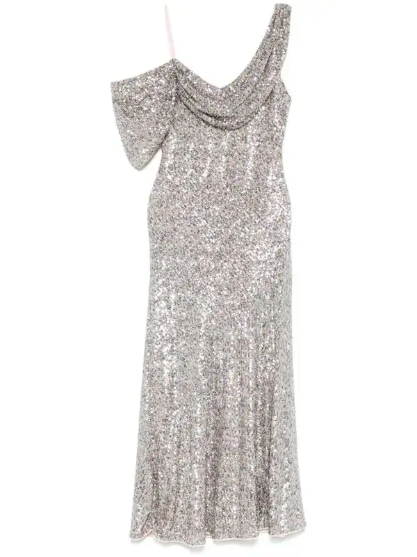 Diane Von Furstenberg Joaquin Leopard-Print Maxi Dress - Grey - 29% Off |  Editorialist