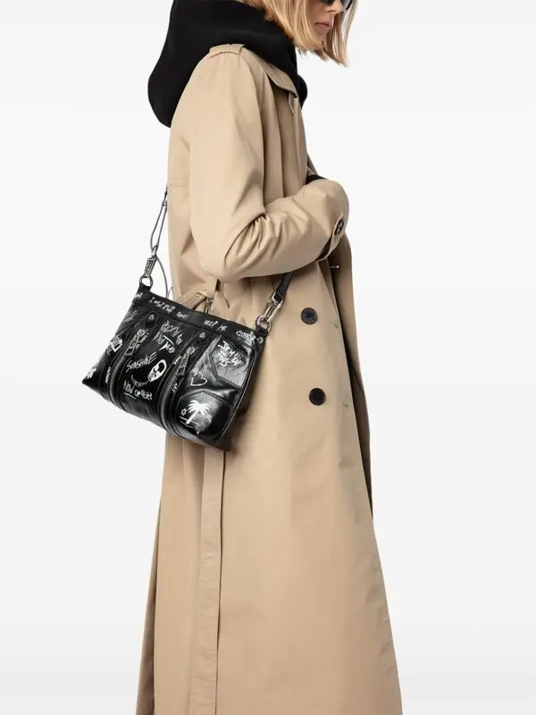 Zadig&Voltaire Sunny Moody Shoulder Bag - Black