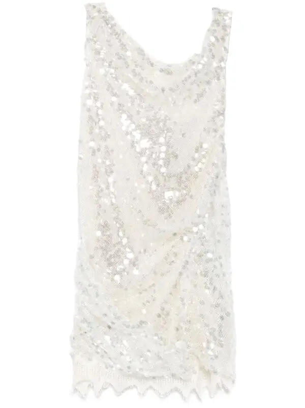 Christopher Esber Sequinned Mini Dress