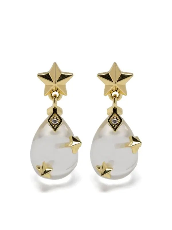 ESHVI Tear Drop Earrings - Neutrals