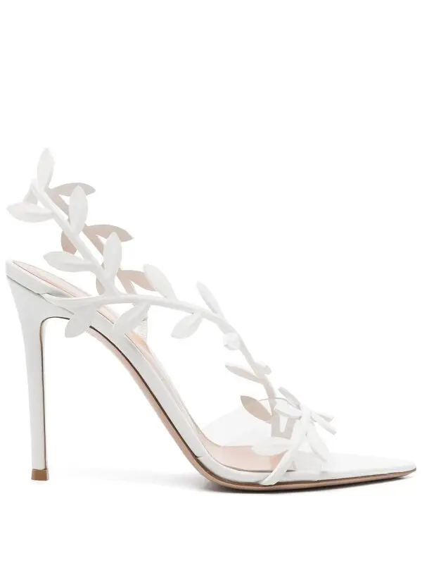 GIANVITO ROSSI 105mm Flavia Sandals - White