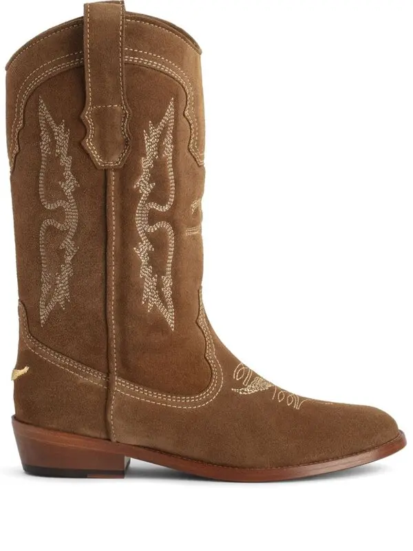 Zadig&Voltaire Western Boots - Brown