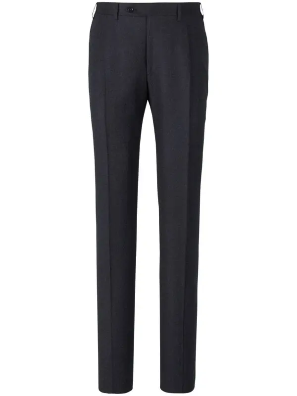 Canali Wool Trousers - Black