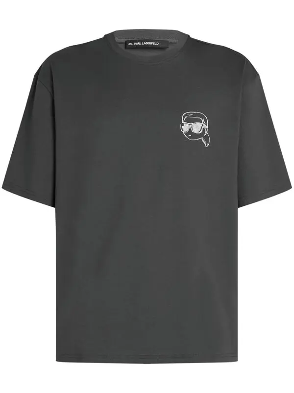 Karl Lagerfeld Ikon T-shirt - Grey