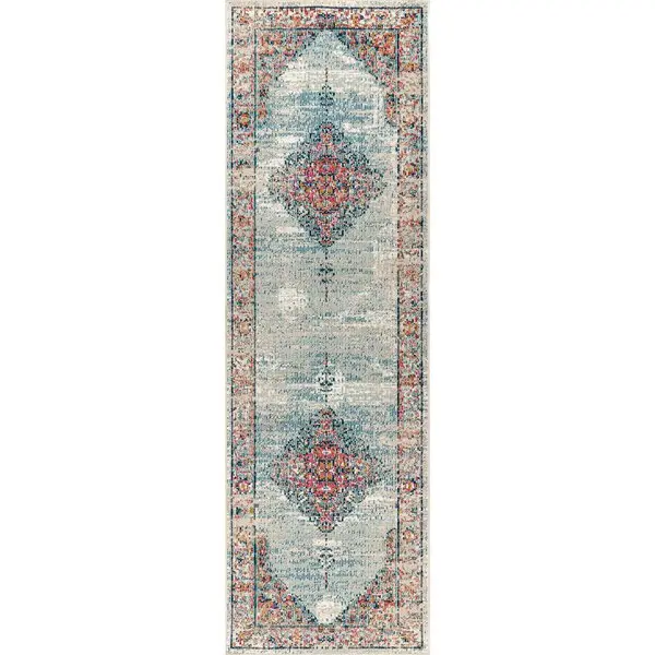 JONATHAN Y Cadiz Vintage Medallion Area Rug