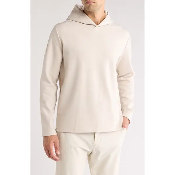 CALLAWAY Crossover Performance Golf Hoodie - Silver Birch Heather