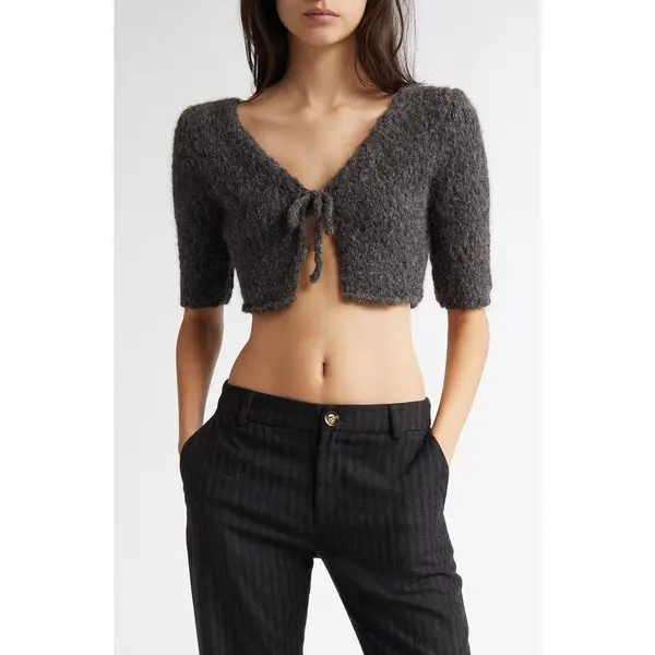 Paloma Wool Ancla Alpaca Blend Crop Cardigan