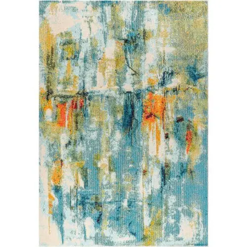 JONATHAN Y Contemporary Pop Modern Abstract Waterfall Area Rug