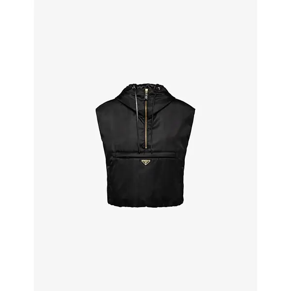 Prada Re-nylon Brand-plaque Gilet