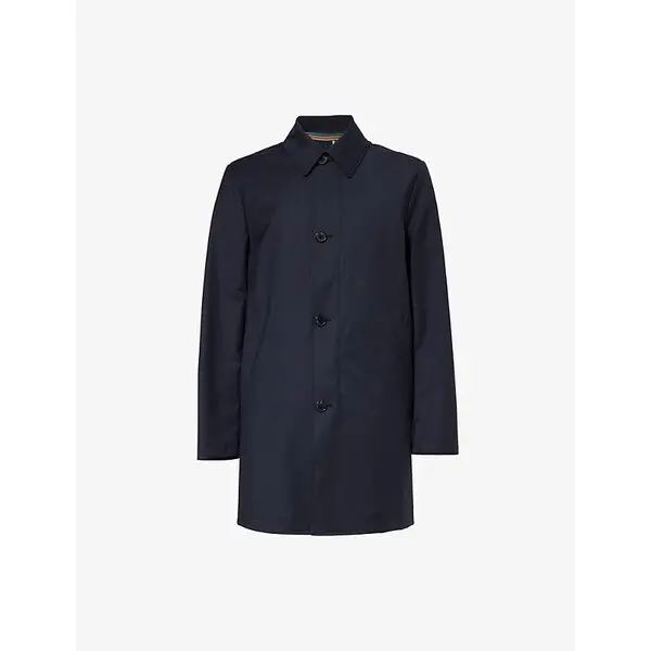 Paul Smith Regular-fit Wool Coat With Detachable Gilet