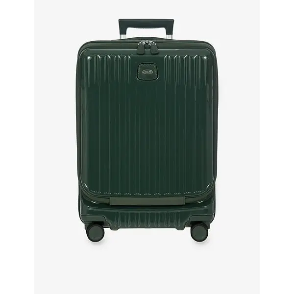 BRICS Positano Front Pocket Suitcase 55cm - Emerald