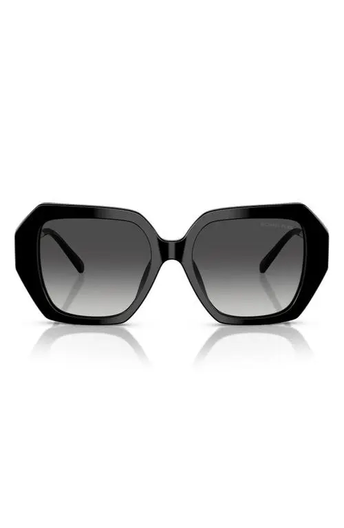 Michael Kors 54mm Square Sunglasses - Black