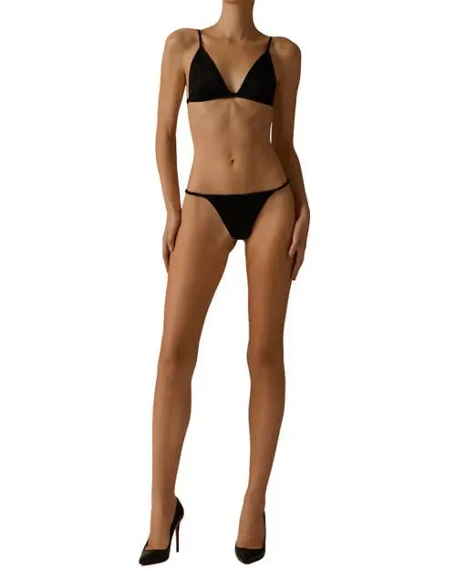 Kiki De Montparnasse Tous Les Jours G-string - Black