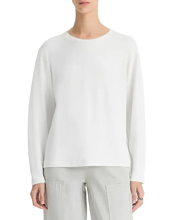 Vince Relaxed Long Sleeve Crewneck T-shirt