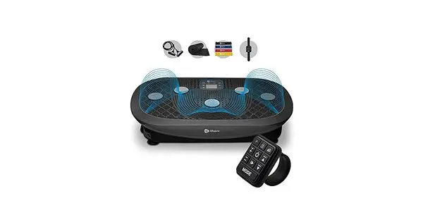 LIFEPRO Rumblex Plus 4d Vibration Plate &#x2013; Triple Motor - Black