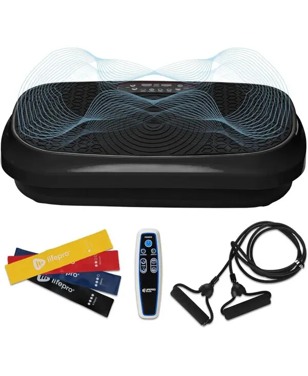 LIFEPRO Waver Mini Vibration Plate &#x2013; Whole Body Vibration Machine For Weight Loss