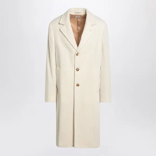 Brunello Cucinelli Corduroy Cashmere Coat