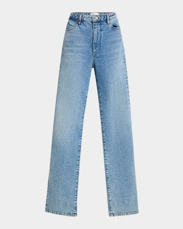 FRAME The Ruler Straight Leg Jeans - Indio