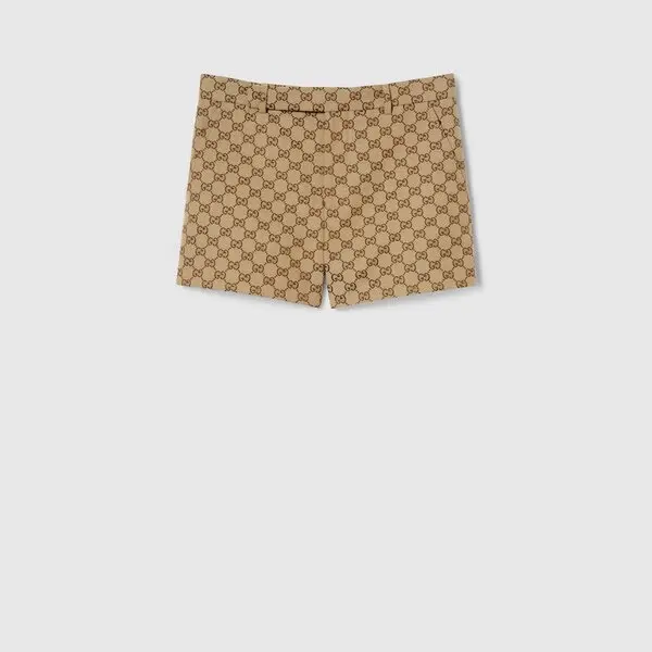 Gucci Original Gg Canvas Tailored Shorts - Brown
