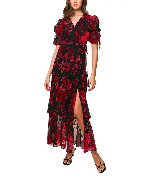strapless open back dress Spring Easter Dress Blue Chinoiserie Ellington main image 1