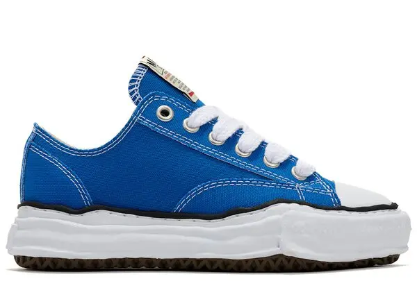 Mihara Yasuhiro Peterson Og Sole Canvas Low Sneakers - Cl Blue