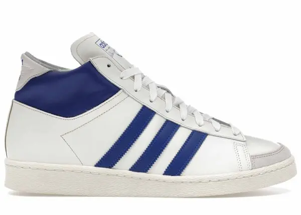 Adidas Jabbar Hi Sneakers - Off White/collegiate Royal/cream White