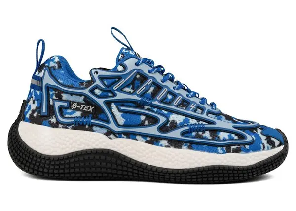 JOHN GEIGER 004 Sneakers - Blue Camo/black