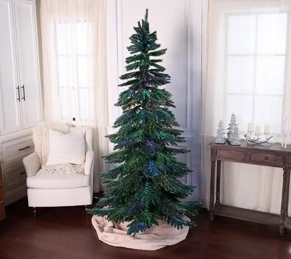 BETHLEHEM LIGHTS 7' Outdoor High Impact Tree W/ Remote